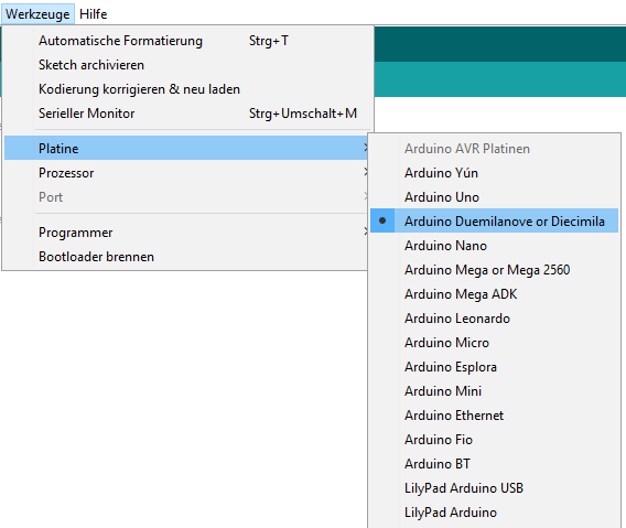 Arduino als AVR ISP zum Brennen des Bootloader – bubuxblog
